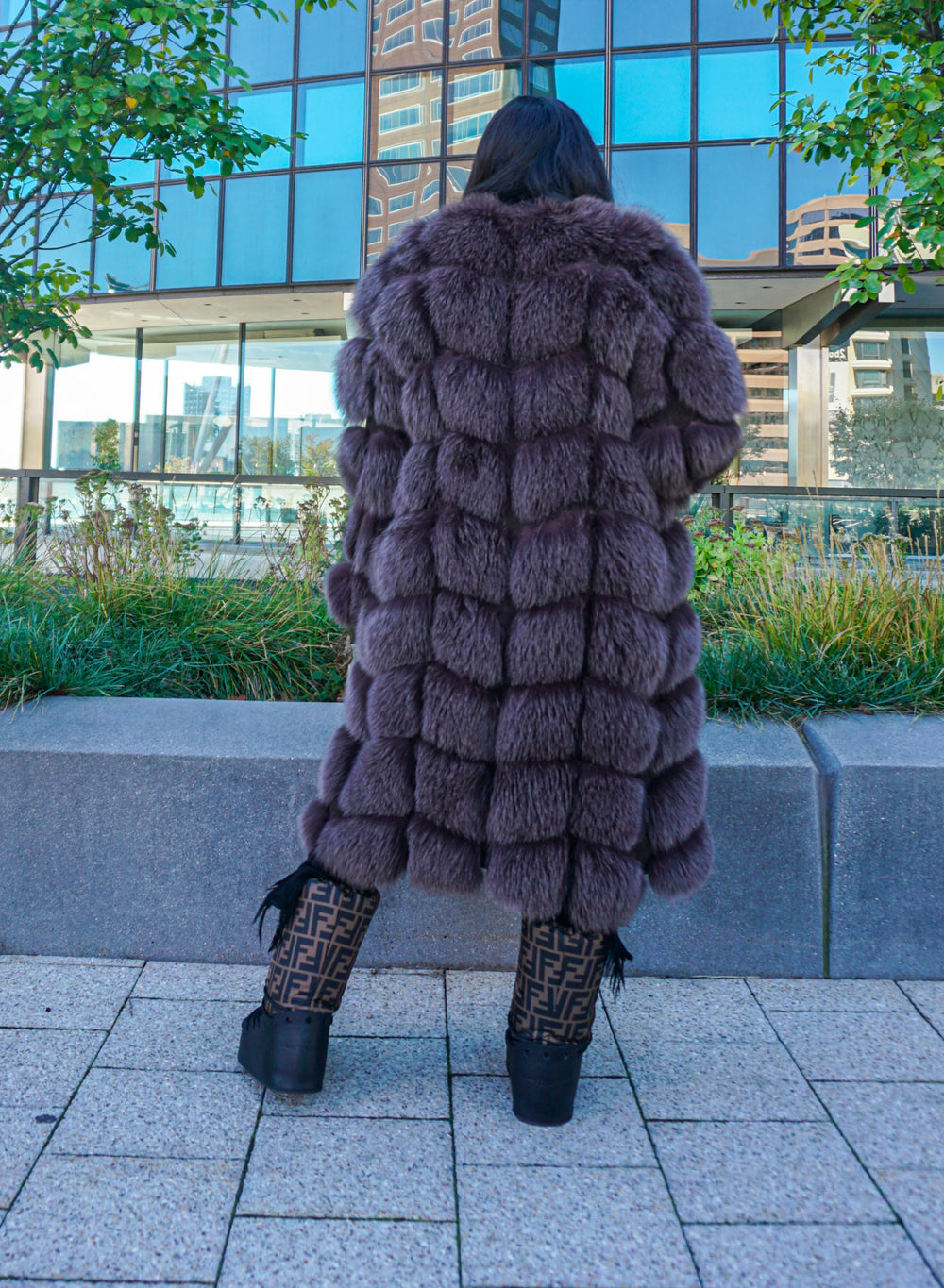 Eva Fur Coat W/ Detachable Fur Sleeves – The Fancy Success